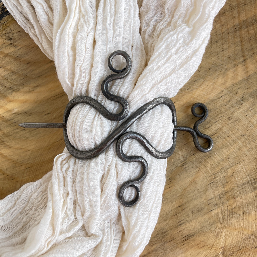 Steel Forged Viking Hair Pin Set - Elvish Style – Copia Cove